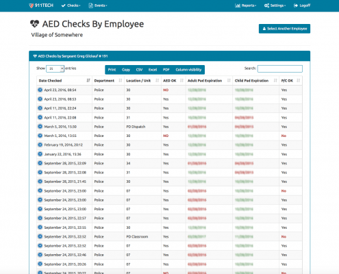 AED Management & Inspection – 911Tech
